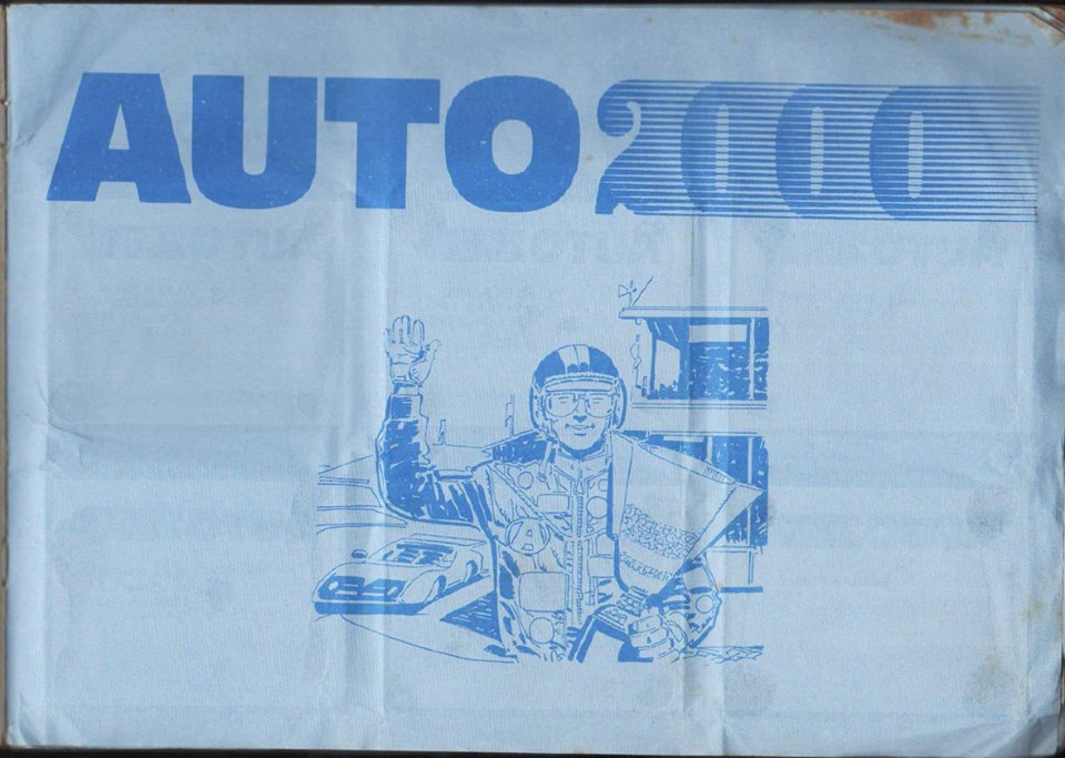 1988 - Auto 2000 - Comic Romo - Mis Coches Clasicos